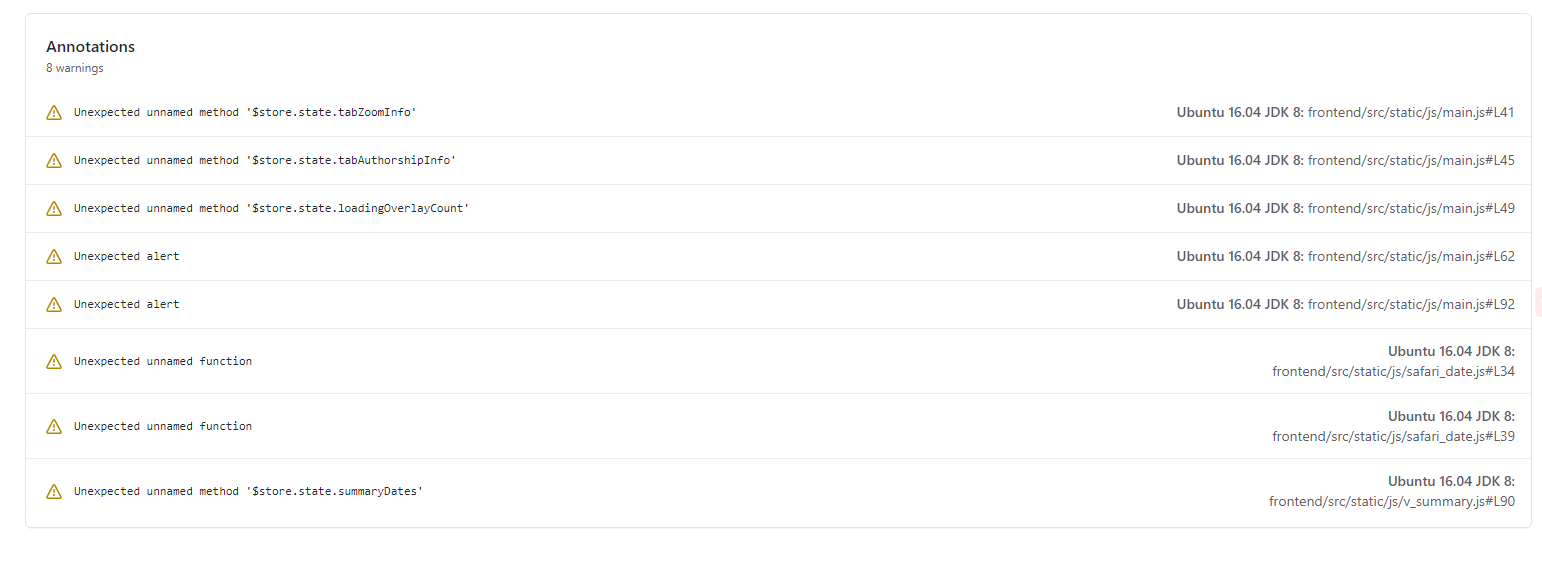 Fix vue build warning · Issue #1423 · reposense/RepoSense · GitHub
