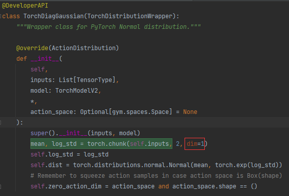 [rllib] TorchDiagGaussian implementation issue · Issue #33910 · ray-project/ray · GitHub