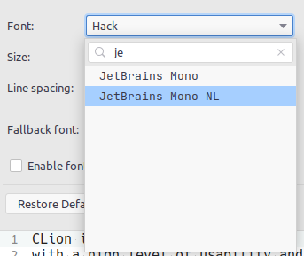 JetBrainsMono new weights are not recognized as monospaced fonts · Issue #267 · JetBrains ...