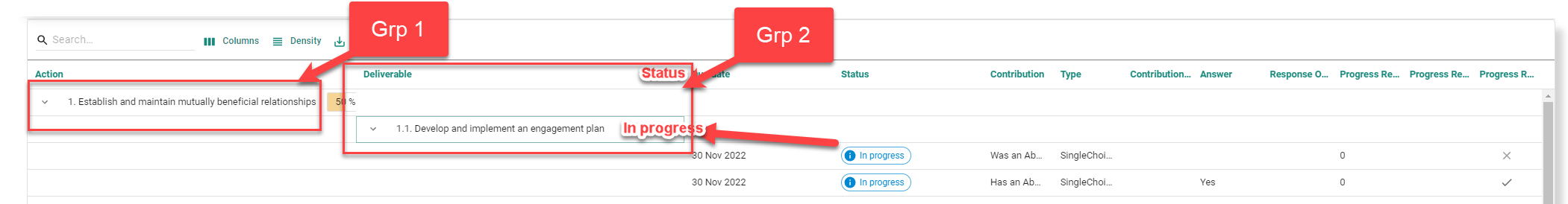 [DataGrid] Show more than 1 column per group when group is multiple · Issue #9367 · mui/mui-x ...