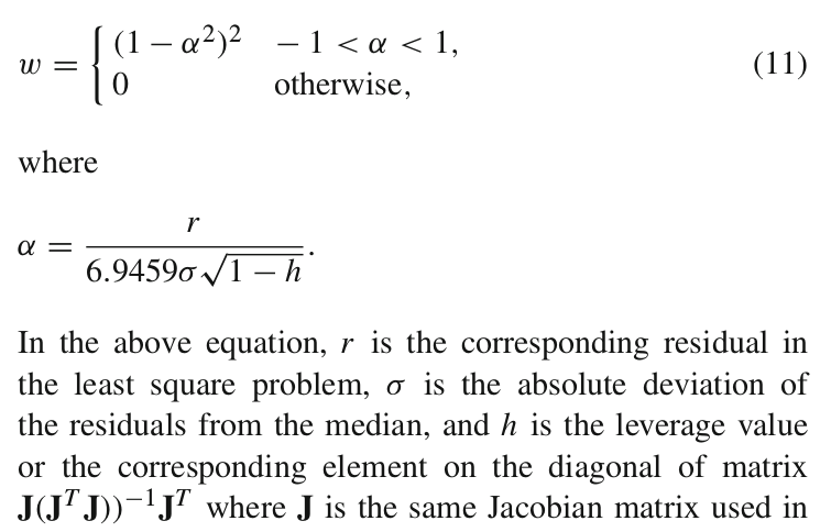 Leverage value for each residual block · Issue #650 · ceres-solver/ceres-solver · GitHub