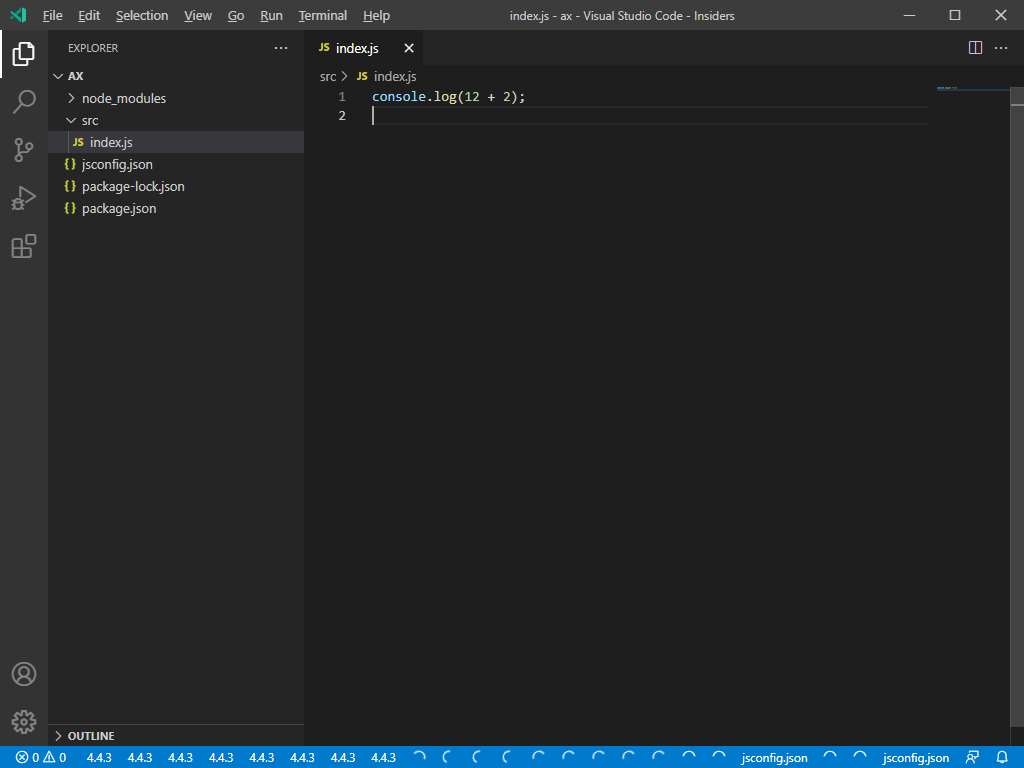Abnorlmal Javascript Language Status Bar Item Display · Issue 135262 · Microsoft Vscode · Github