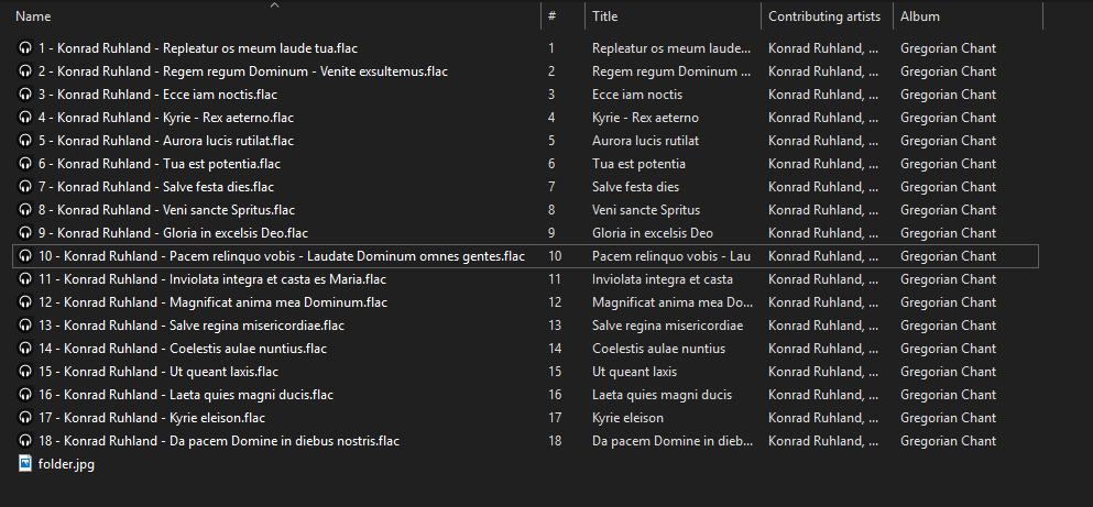 Naming Scheme Changes View/Play Order in Folders View · Issue #1024 · digimezzo/dopamine-windows ...