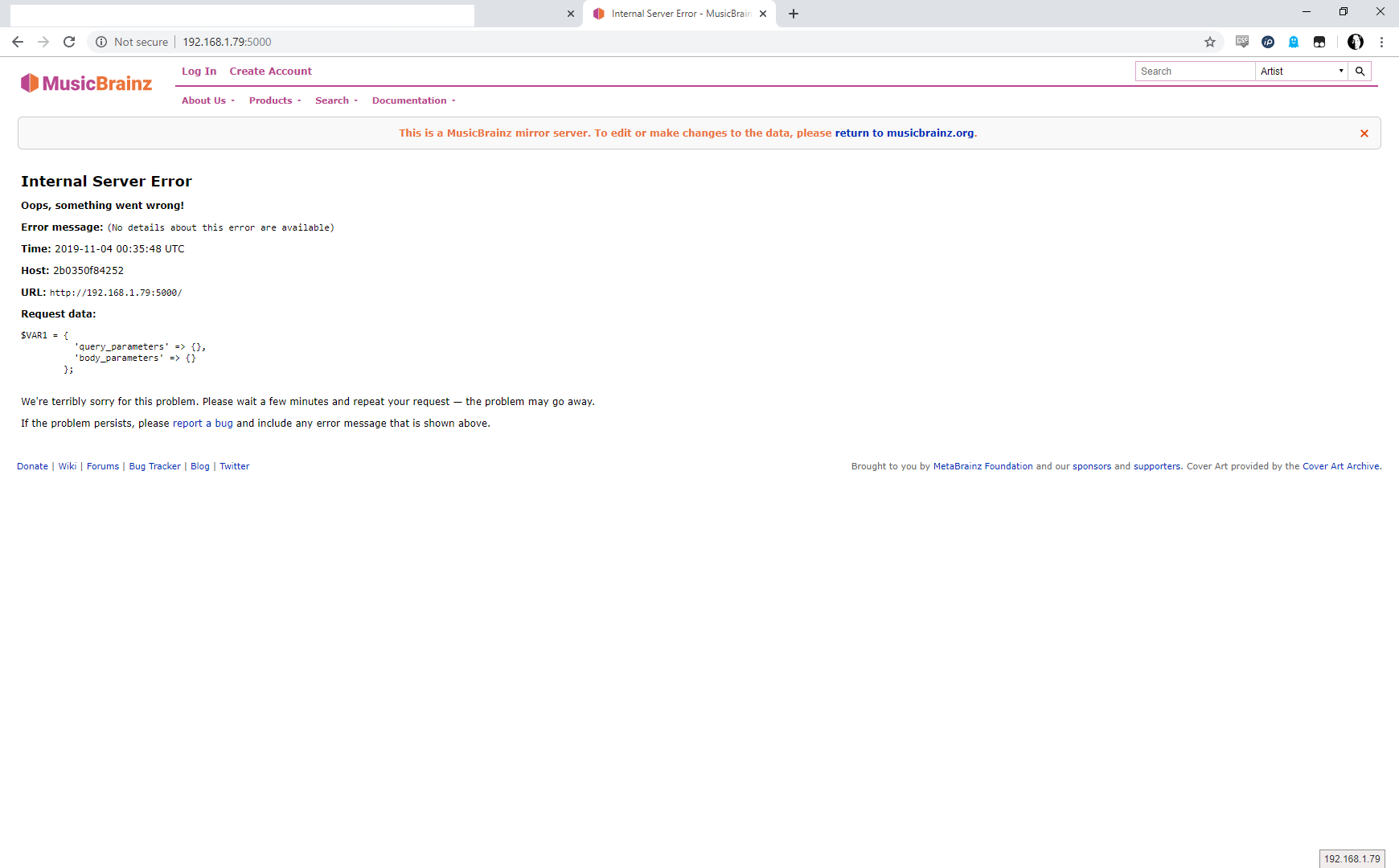Database errors with 631af7e5dce7 - linux/amd64 · Issue #74 · linuxserver-archive/docker ...