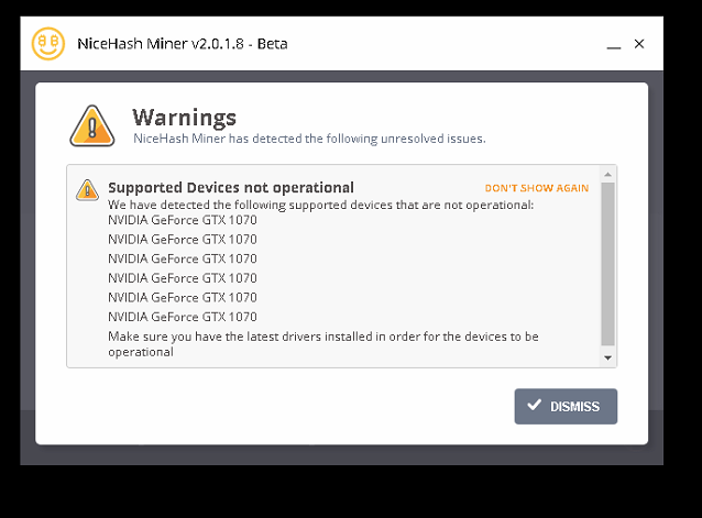nicehash(2.0.1.8) crushing and some time is rebooting the rig · Issue #1435 · nicehash ...