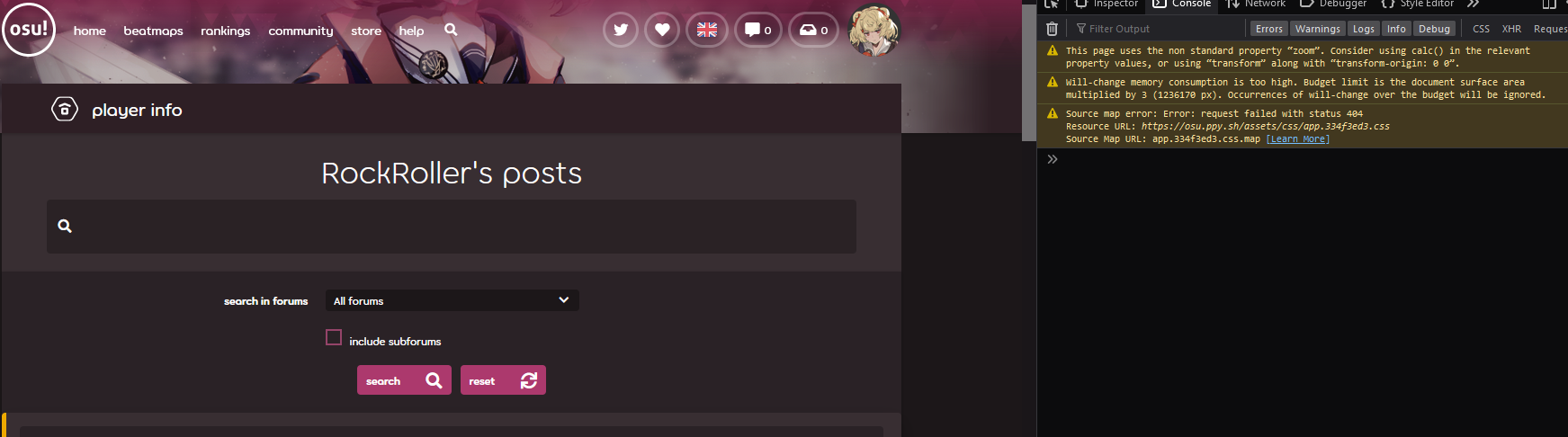 Checkboxes sometimes don't load properly · Issue #7952 · ppy/osu-web · GitHub