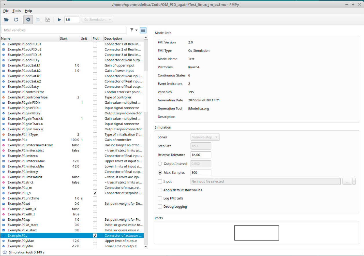 Error message for FMU generated OMEdit 1.20... when loading in PyFMI · OpenModelica OpenModelica ...