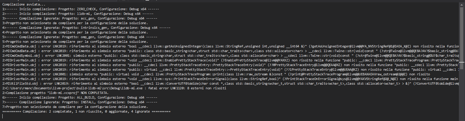 Fails to build using CMake on Windows 10 · Issue #63 · lldb-tools/lldb-mi · GitHub