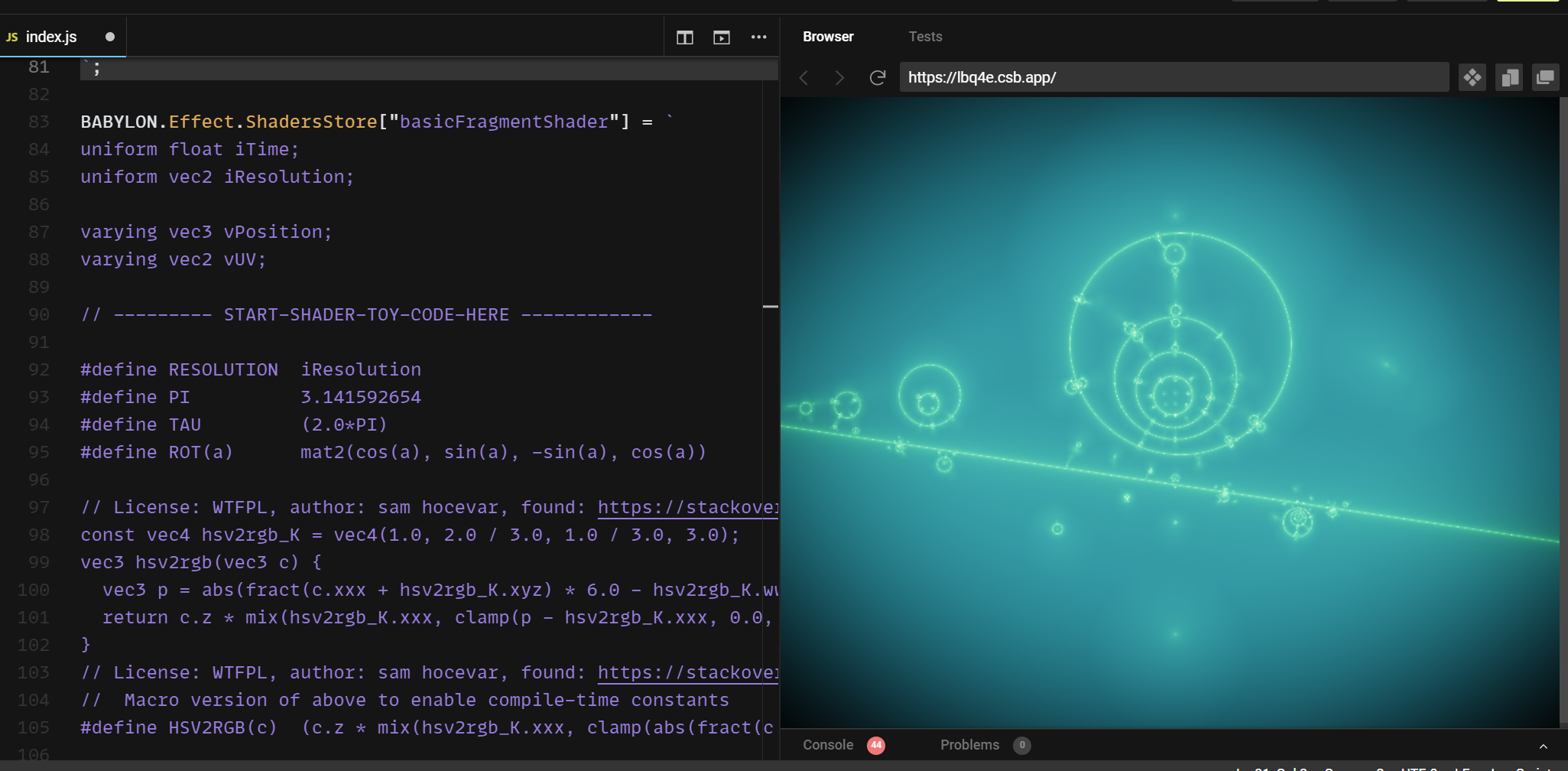 GitHub - SinGer1077/shadertoy-integration-guide: Гайд для использования шейдеров с shadertoy в ...