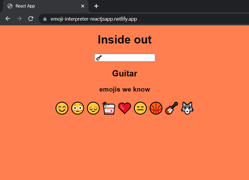 Github Maheshozemoji Interpreter Reactjs App This Is A Reactjs Emoji Interpreter App 0486
