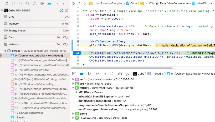 vkGetMTLDeviceMVK populating target pointer with garbage · Issue #299 ...