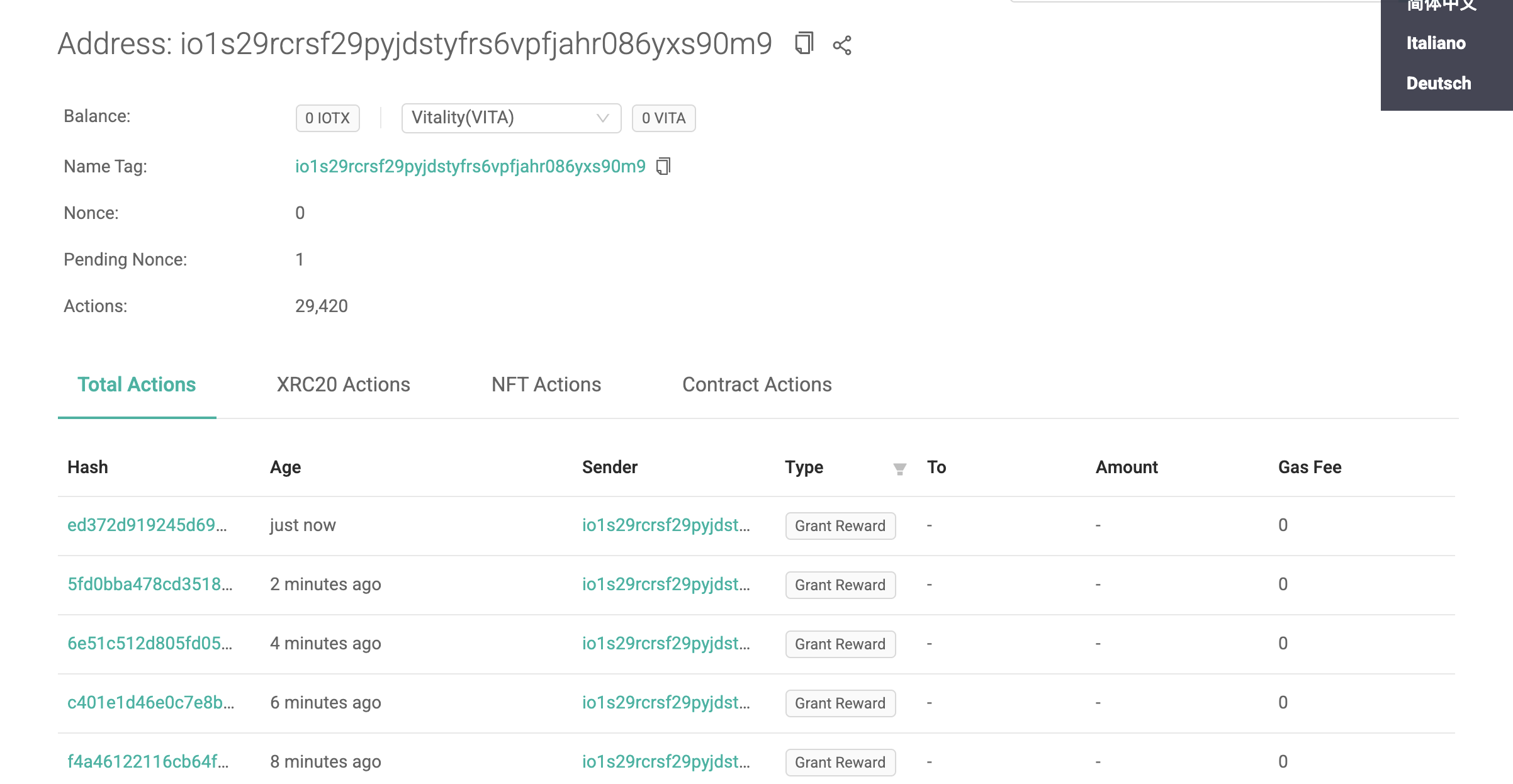 List Buckets under a specific address in explorer · Issue #1689 · iotexproject/iotex-desktop ...