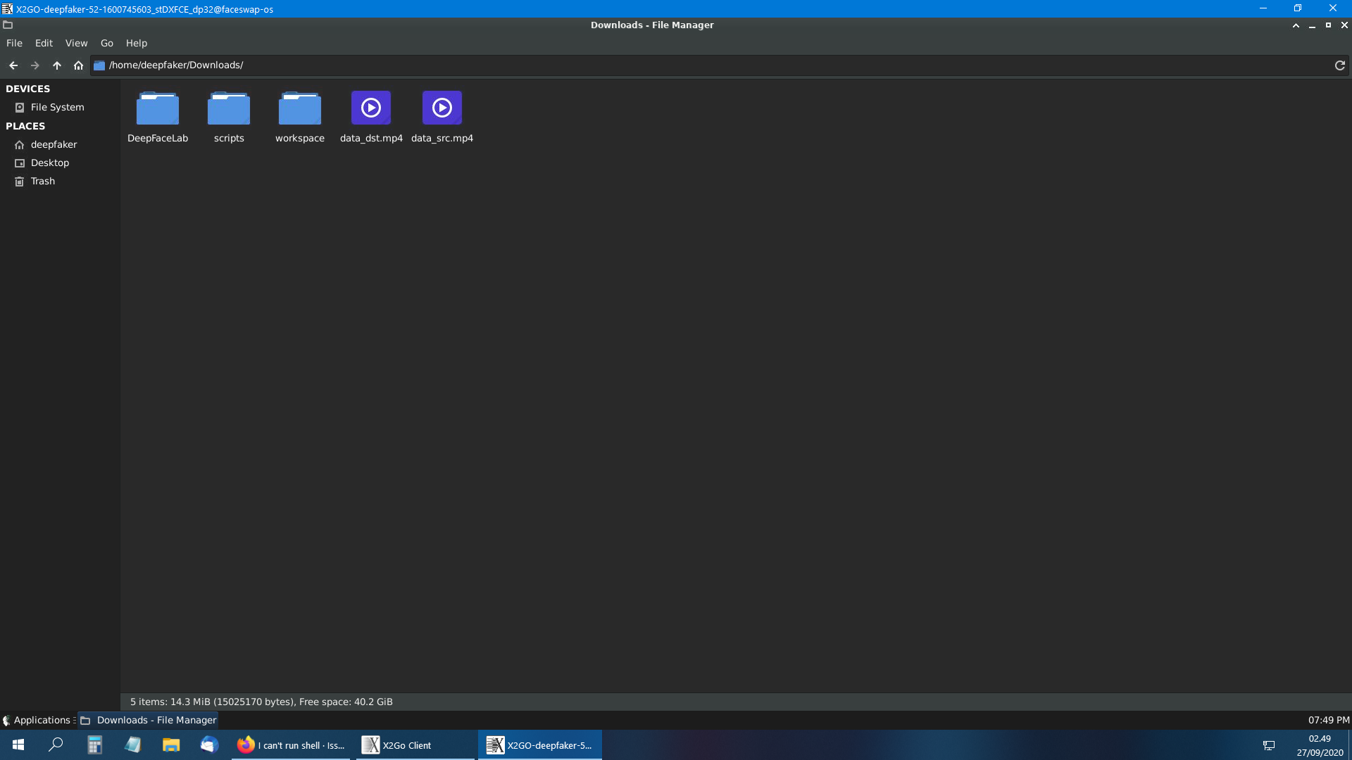 I can't run shell · Issue #10 · nagadit/DeepFaceLab_Linux · GitHub