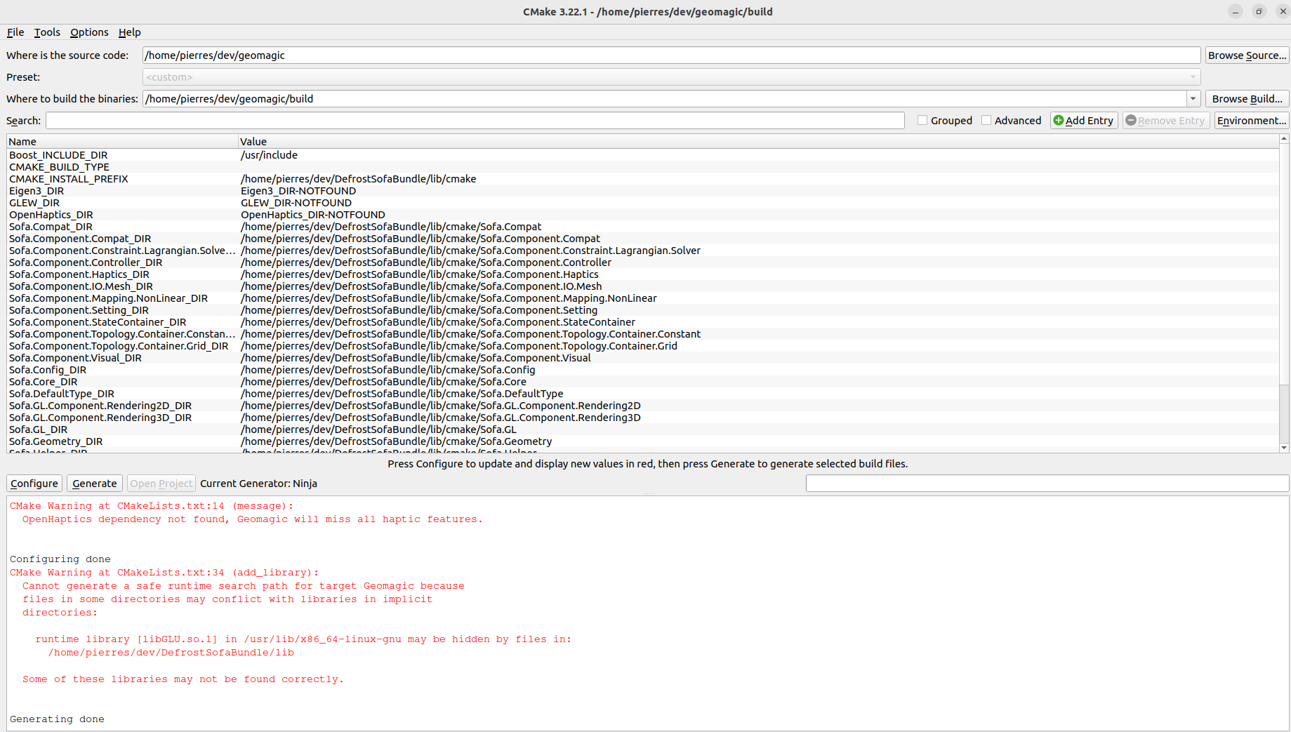 Out of tree build of Geomagic Plugin for downloaded binary · sofa-framework sofa · Discussion ...