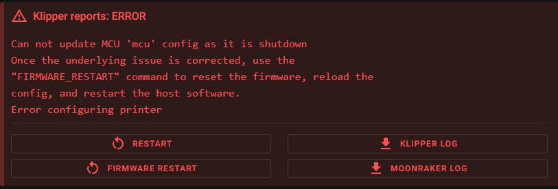 Reboot button of Host Control results in an error at the next start · Issue #1196 · mainsail ...