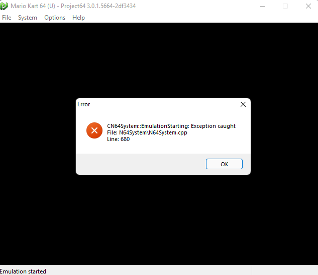 [Bug]: Project64 doesn't run any ROMs since installation of Windows 11 ...
