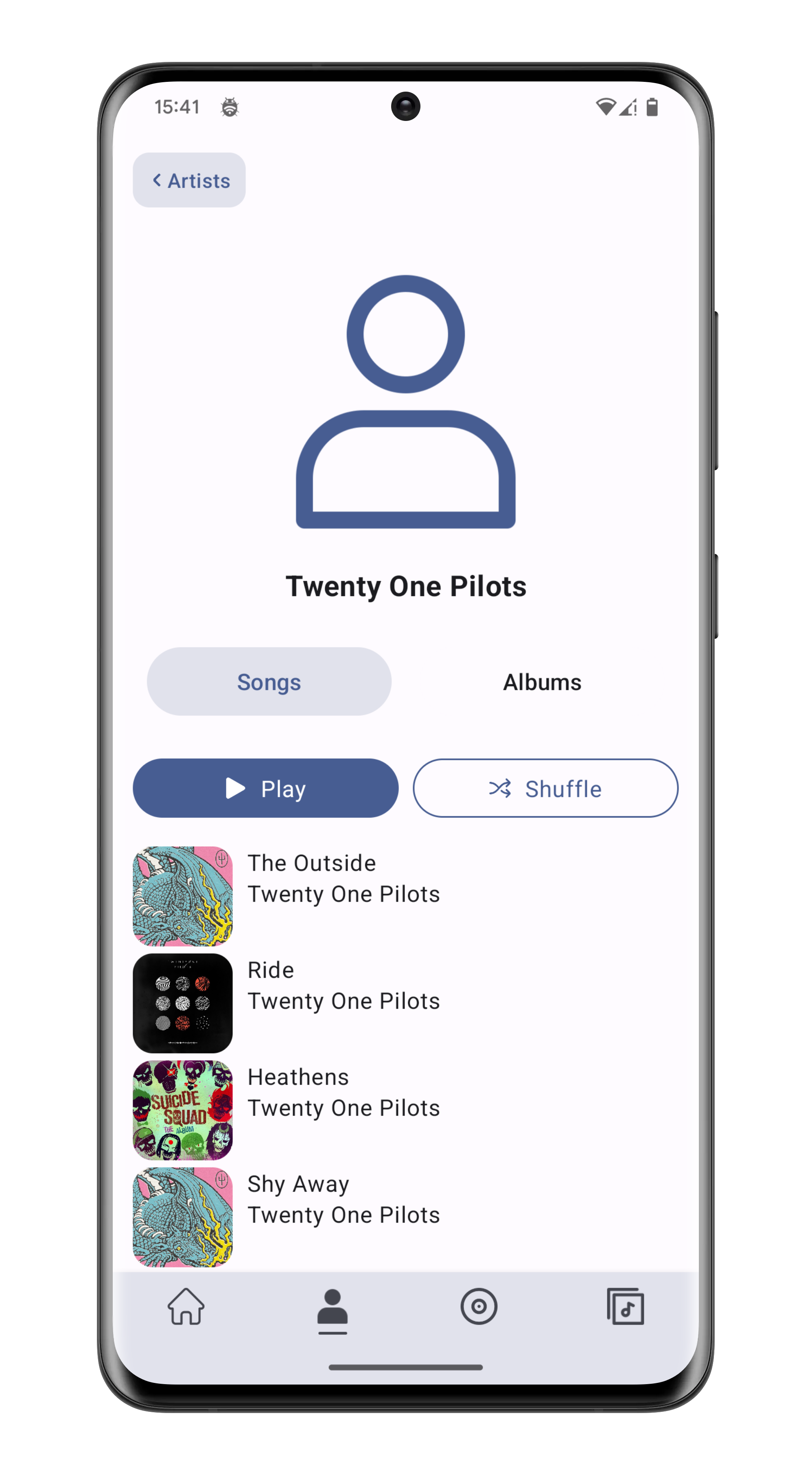 GitHub - lighttigerXIV/SimpleMP-Compose: A simple music player based on material you design.
