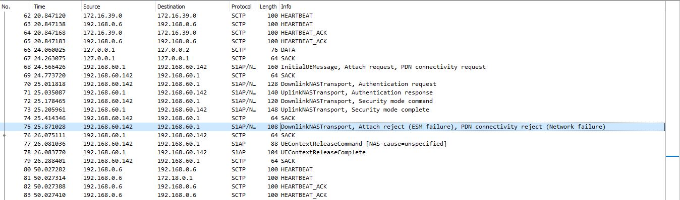 Attach request from OpenAirInterface UE is failing · Issue #7748 · magma/magma · GitHub