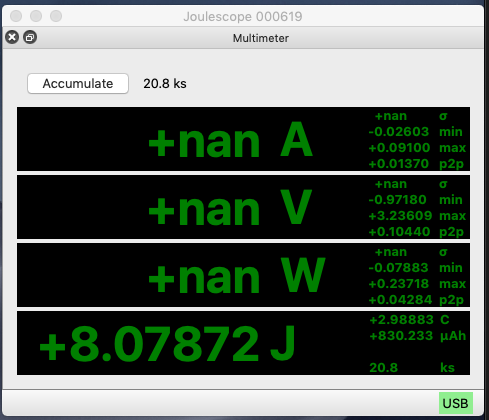 Multimeter displaying NaNs after running overnight · Issue #2 · jetperch/pyjoulescope_ui · GitHub