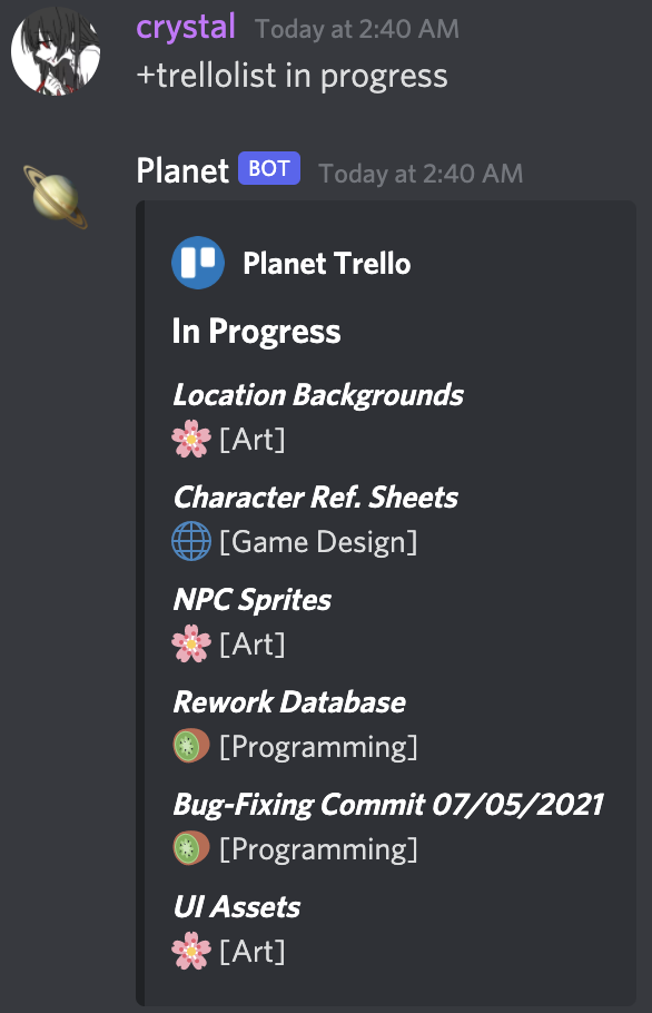 GitHub - cdecry/Planet: planning & team management discord bot in C# with Discord.NET library