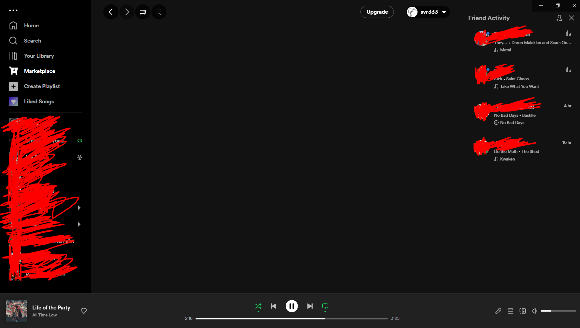 Spotify Marketplace loads an empty page · Issue #385 · spicetify/marketplace · GitHub