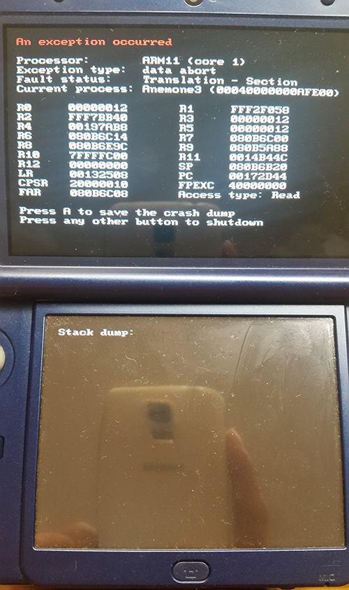 v2.0.0 - Pressing (Start) during theme preview leads to ARM11 crash · Issue #158 ...