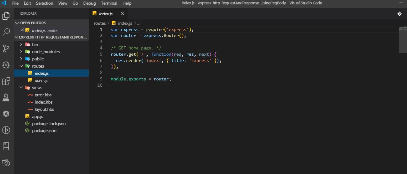 GitHub - DJMare/express_http_RequestAndResponse_UsingReqBody: This is a simple express app using ...