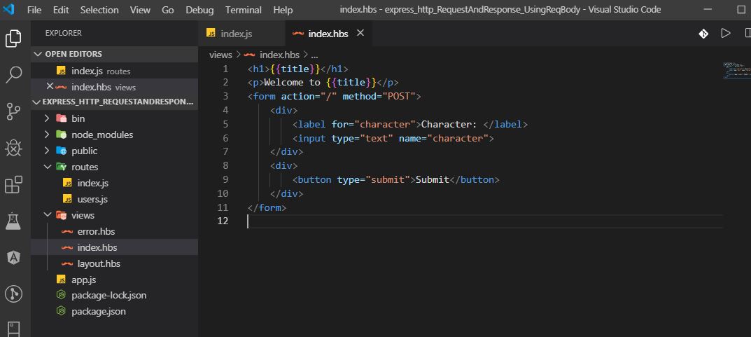 GitHub - DJMare/express_http_RequestAndResponse_UsingReqBody: This is a simple express app using ...