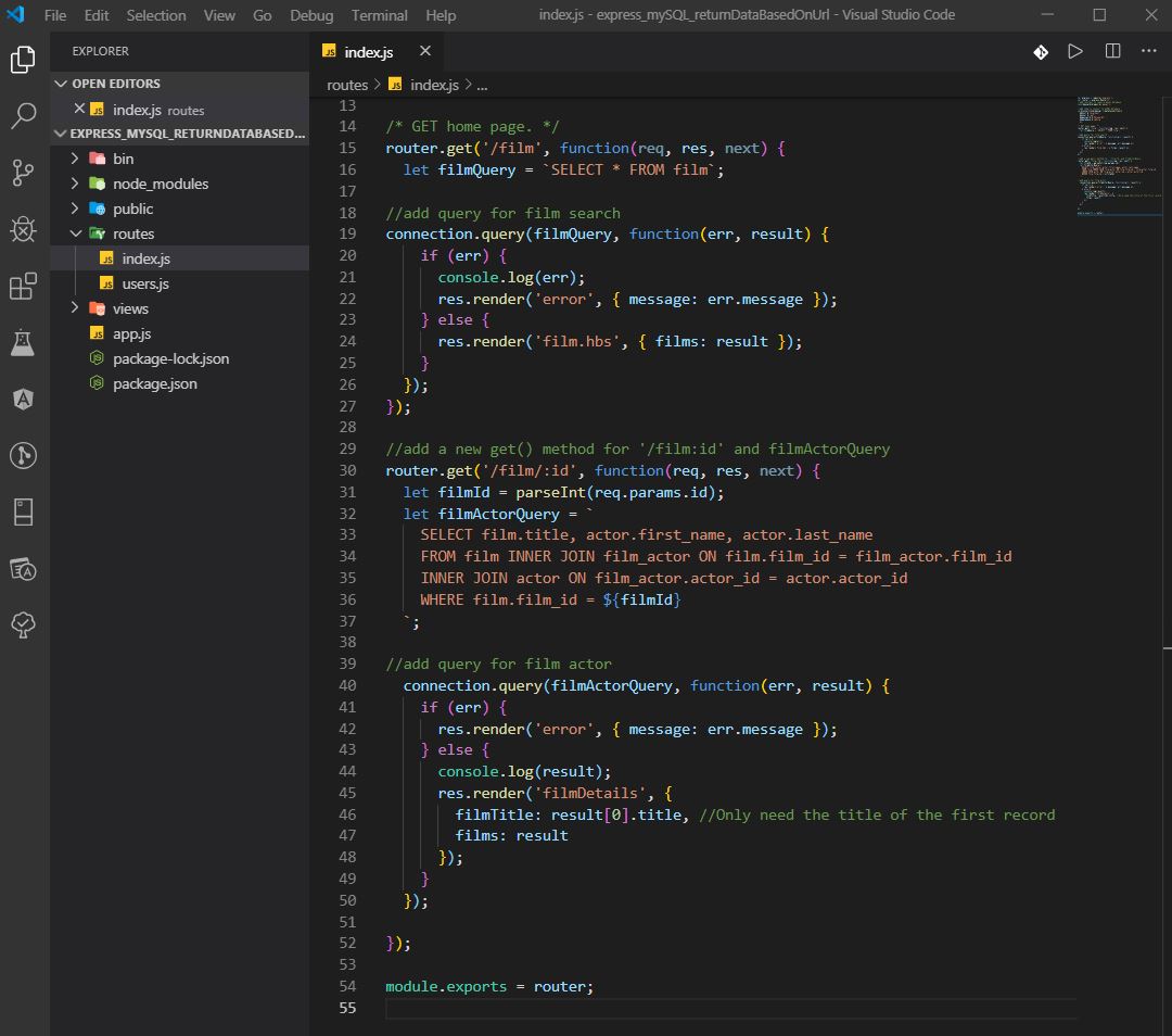 GitHub - DJMare/express_returnDataBasedOnUrl: An Express web application that returns data from ...