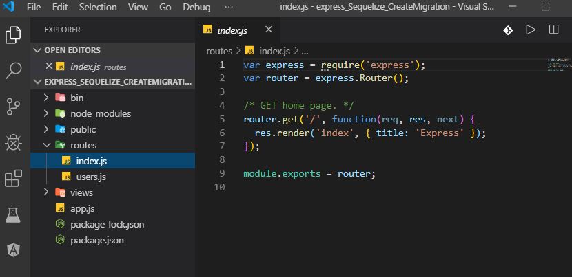 GitHub - DJMare/express_Sequelize_CreateMigration: An express app utilizing sequelize cli to ...