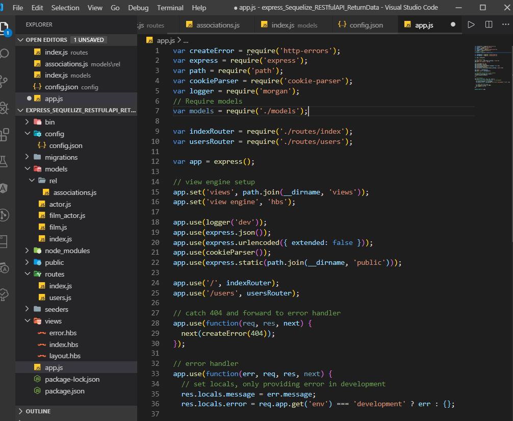 GitHub - DJMare/express_Sequelize_RESTfulAPI_ReturnData: An express app connecting to mySQL ...
