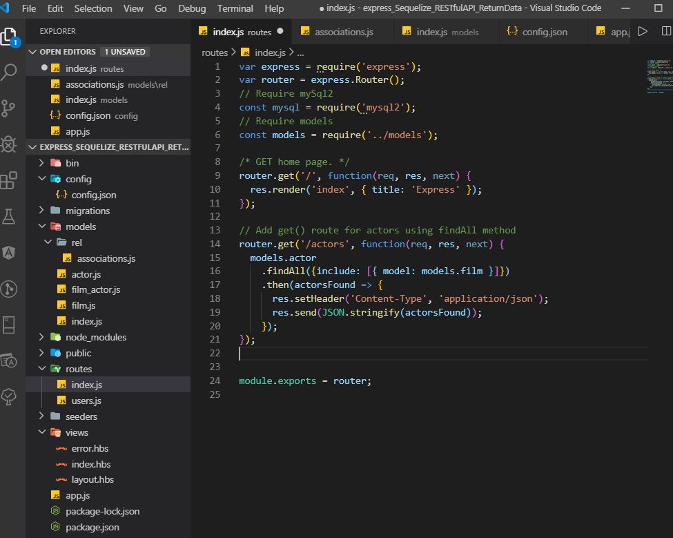 GitHub - DJMare/express_Sequelize_RESTfulAPI_ReturnData: An express app connecting to mySQL ...