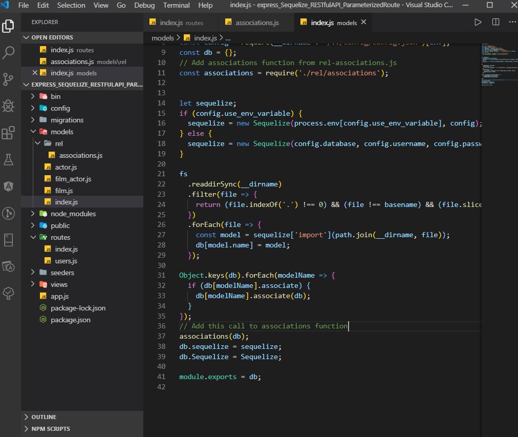 GitHub - DJMare/express_Sequelize_RESTfulAPI_ParameterizedRoute: An express app connecting to ...
