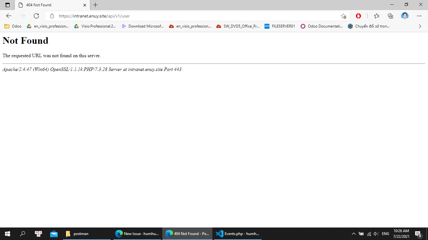 API endpoints return 404 Not Found · Issue #65 · humhub/rest · GitHub