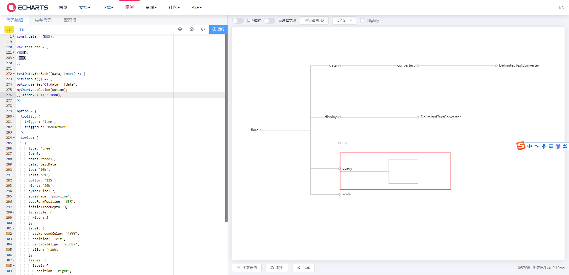 [Bug] The tree setOption causes line retention · Issue #18448 · apache/echarts · GitHub