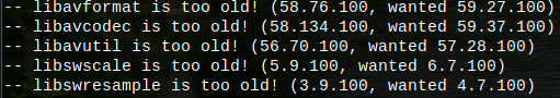 Libavformat Etc Is Too Old Unable To Get Latest Mx Doesnt Have Latest · Issue 836 · Kcat
