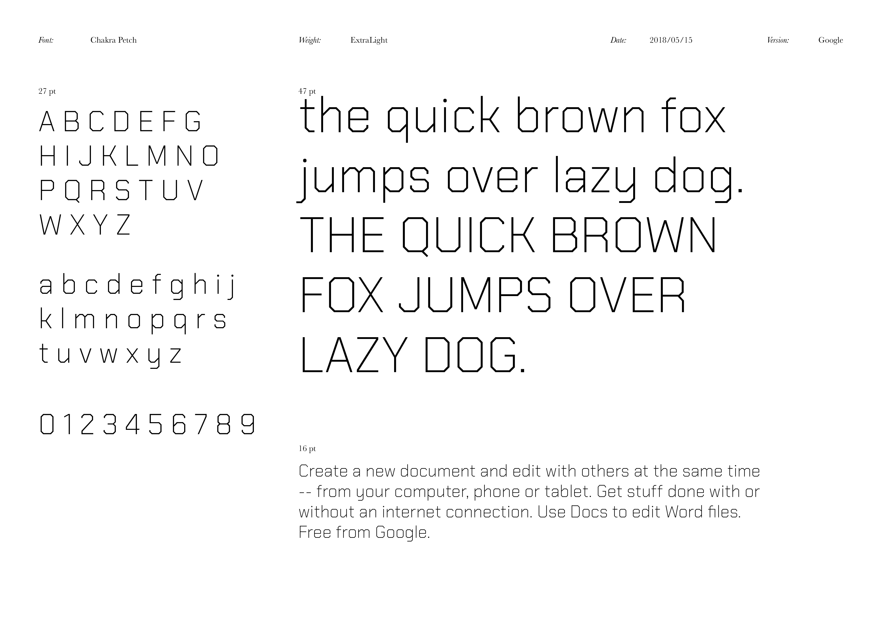 Font test_OLD & NEW (Latin-Thai) · Issue #6 · cadsondemak/Chakra-Petch ...