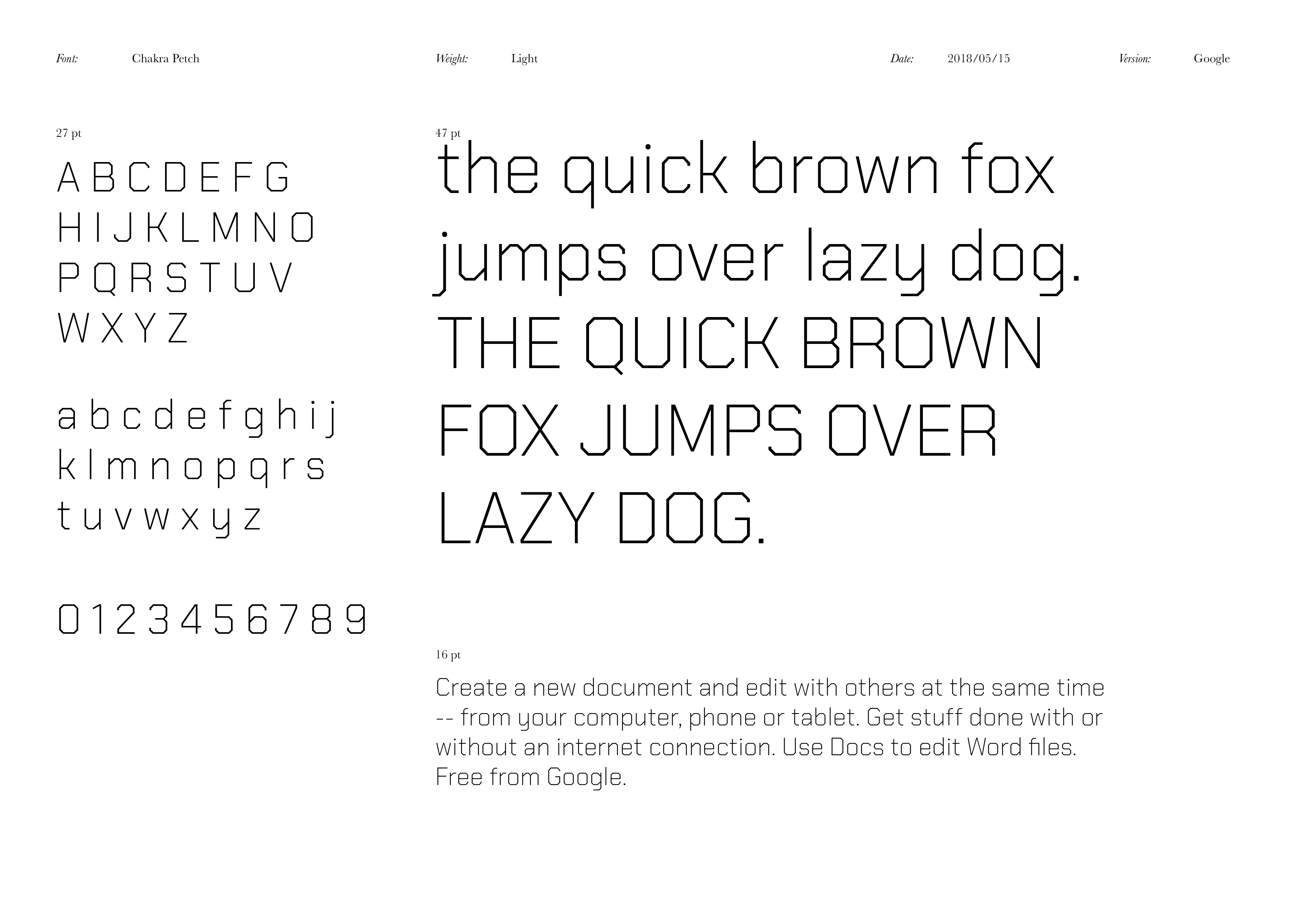 Font test_OLD & NEW (Latin-Thai) · Issue #6 · cadsondemak/Chakra-Petch ...