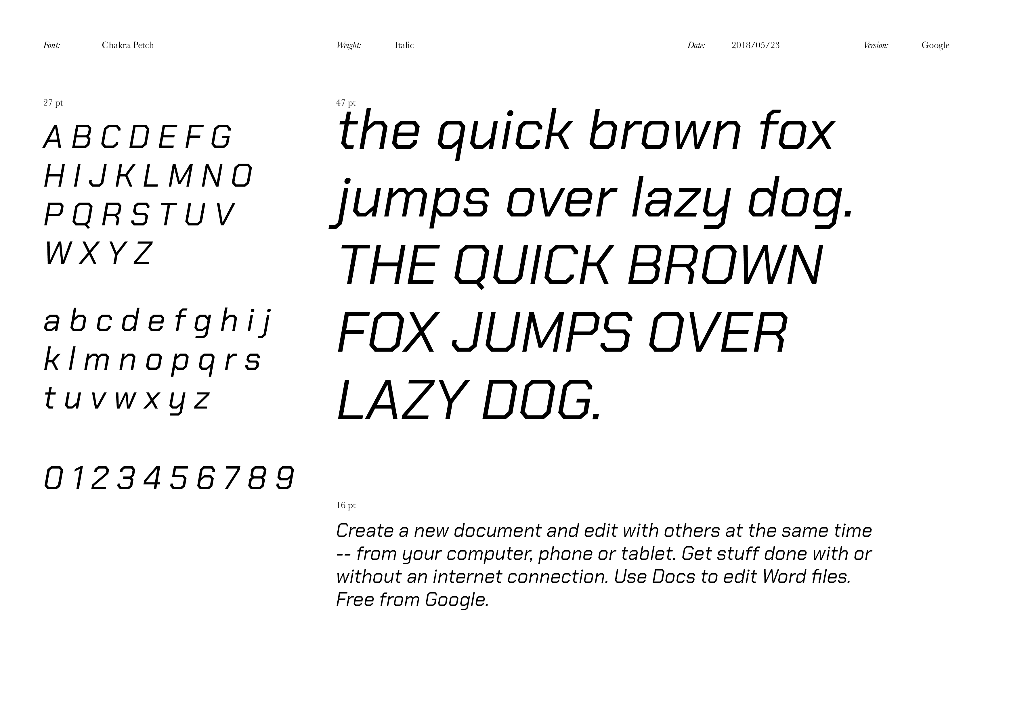 Font test_OLD & NEW (Latin-Thai) · Issue #6 · cadsondemak/Chakra-Petch ...