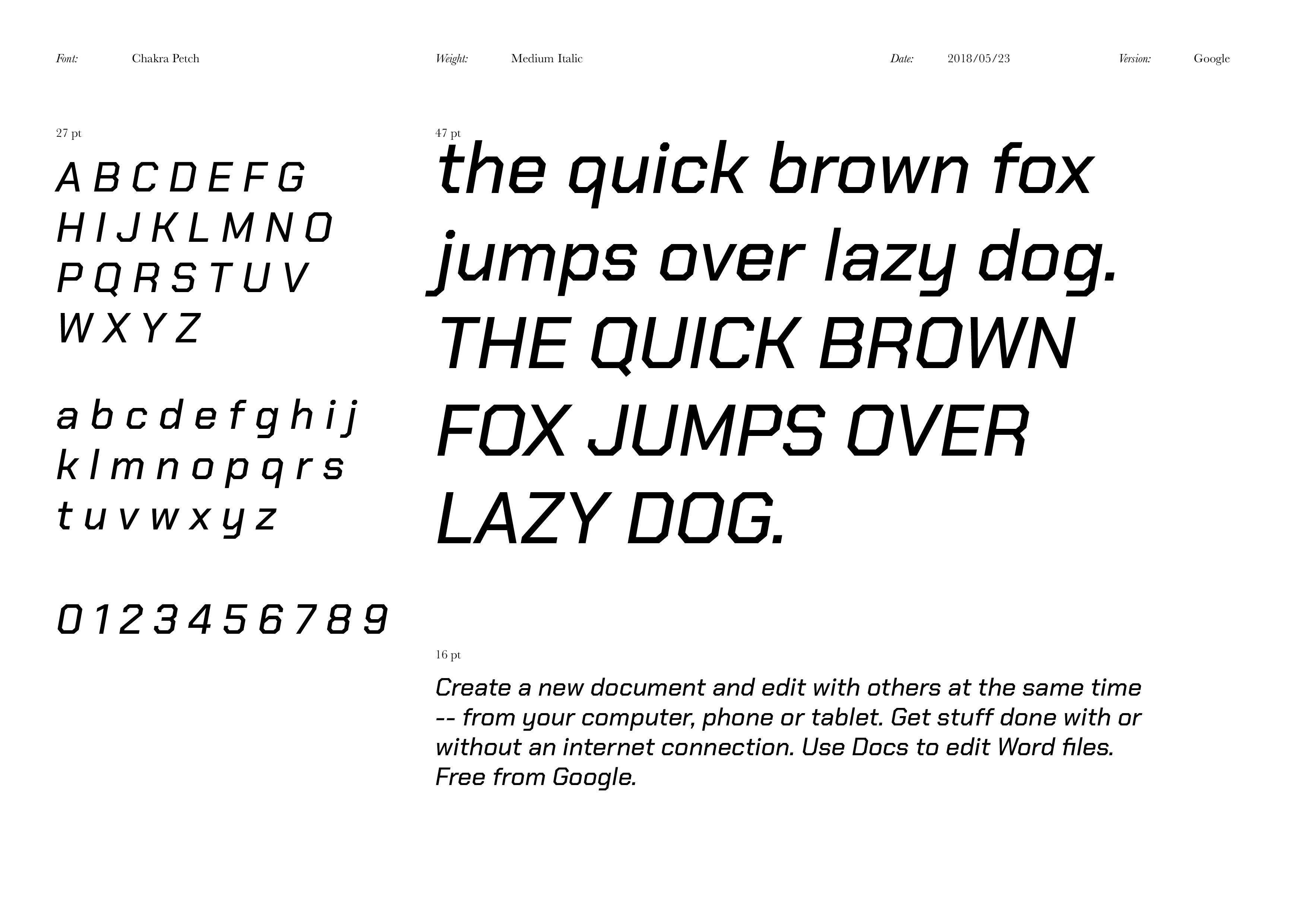 Font test_OLD & NEW (Latin-Thai) · Issue #6 · cadsondemak/Chakra-Petch ...