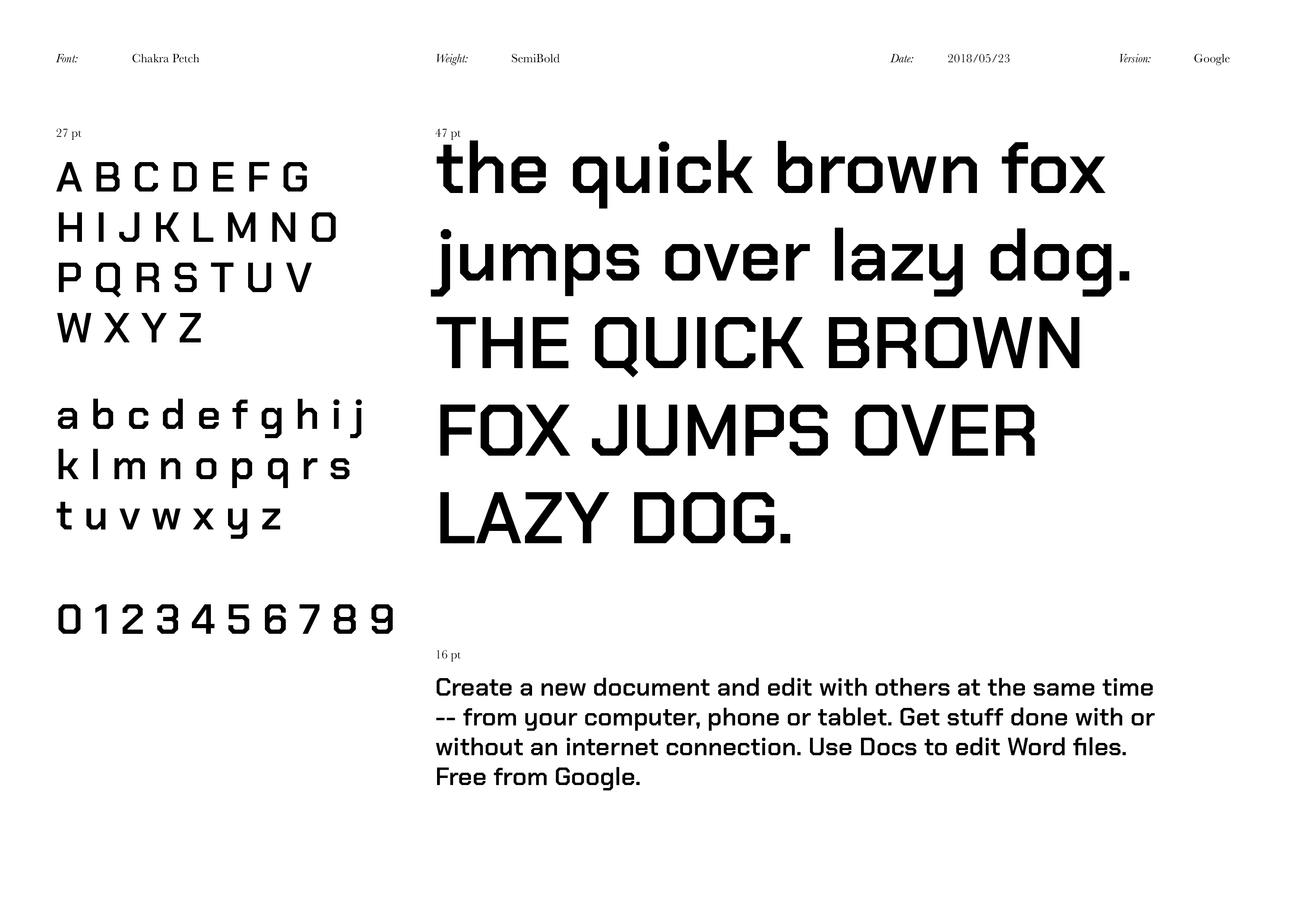 Font test_OLD & NEW (Latin-Thai) · Issue #6 · cadsondemak/Chakra-Petch ...