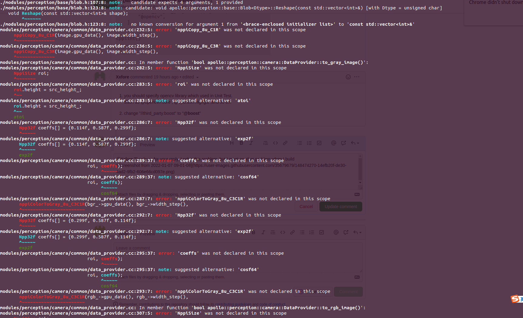 【No such target "boost" or opencv】 · Issue #14254 · ApolloAuto/apollo · GitHub