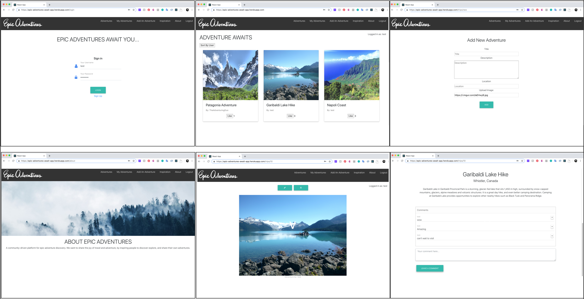 GitHub - enciie/epic-adventures