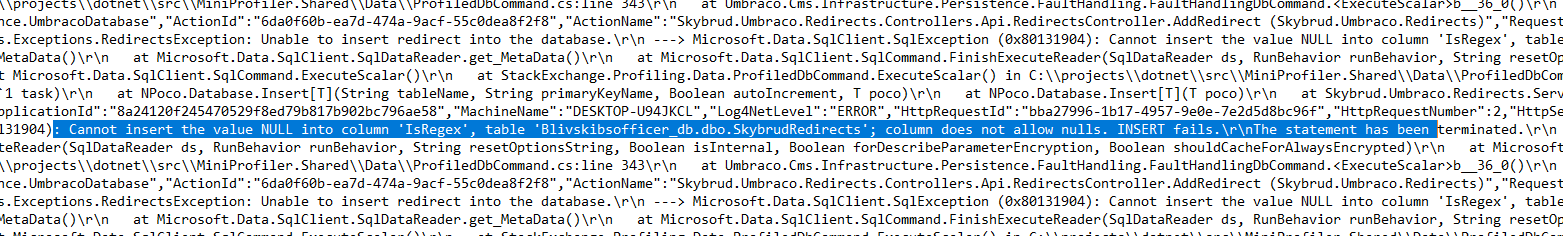 Issue on Umbraco 10 · Issue #152 · skybrud/Skybrud.Umbraco.Redirects · GitHub