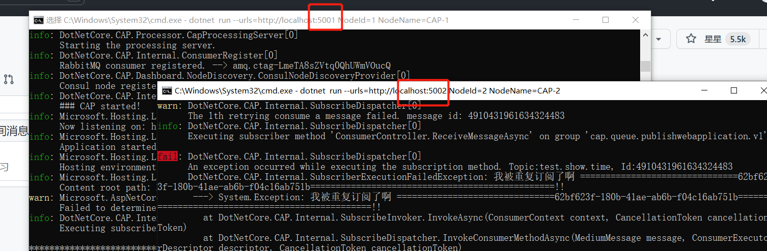 多节点之间消息重复消费问题?? · Issue #1170 · dotnetcore/CAP · GitHub