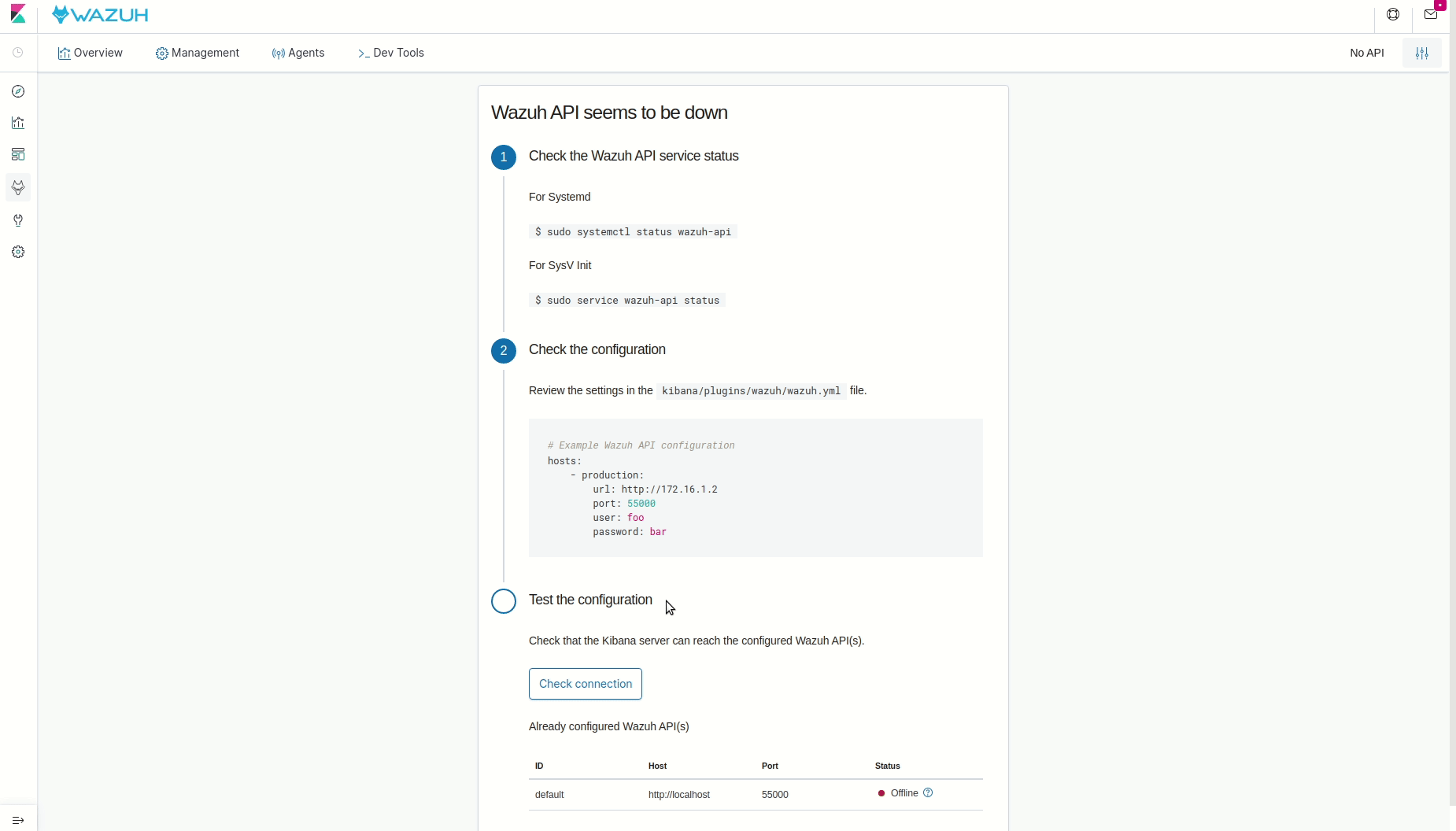 The Unique Api Is Not Set As Default · Issue 1988 · Wazuhwazuh Dashboard Plugins · Github