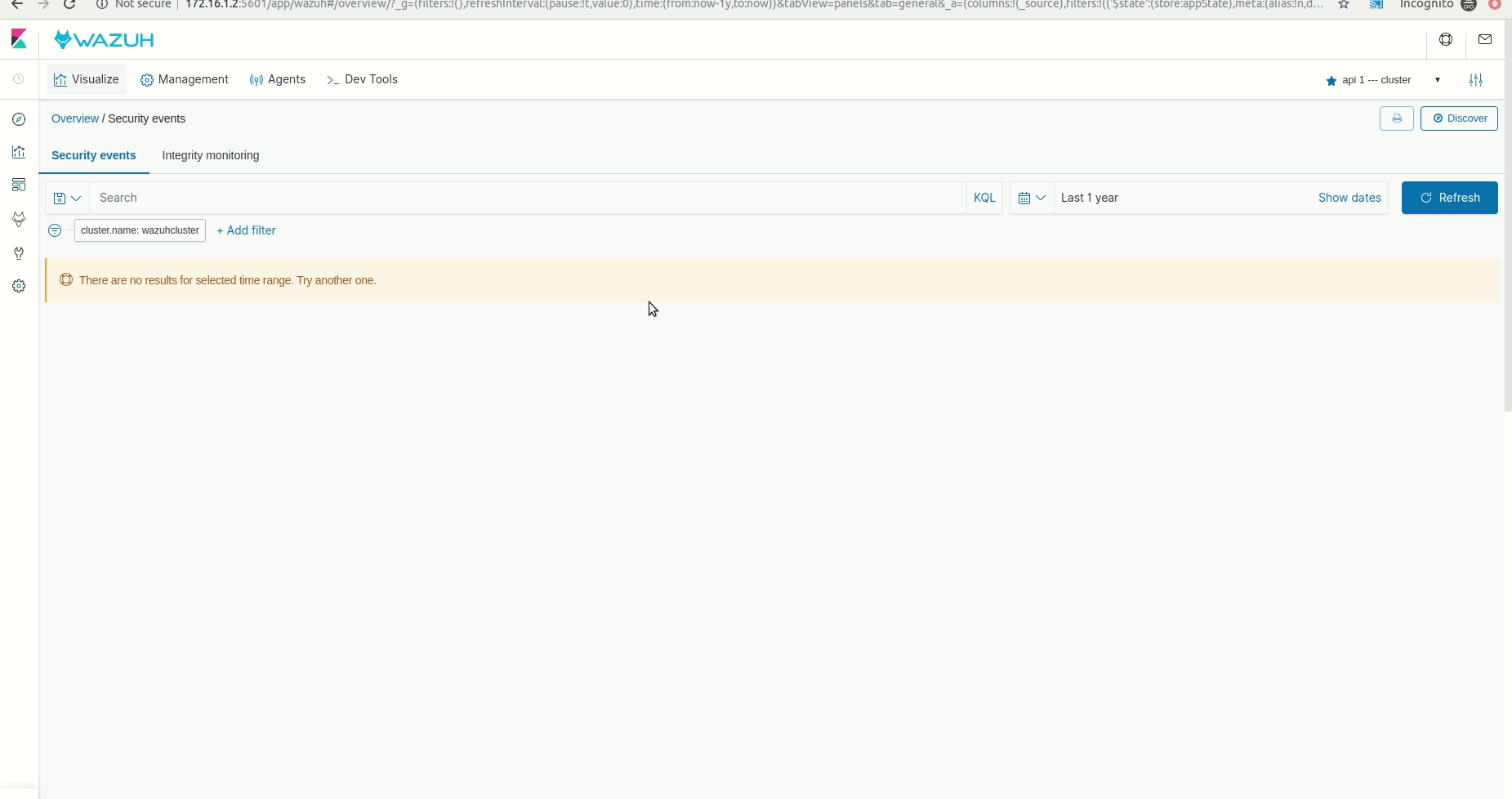 API selector from the navbar · Issue #2143 · wazuh/wazuh-dashboard-plugins · GitHub