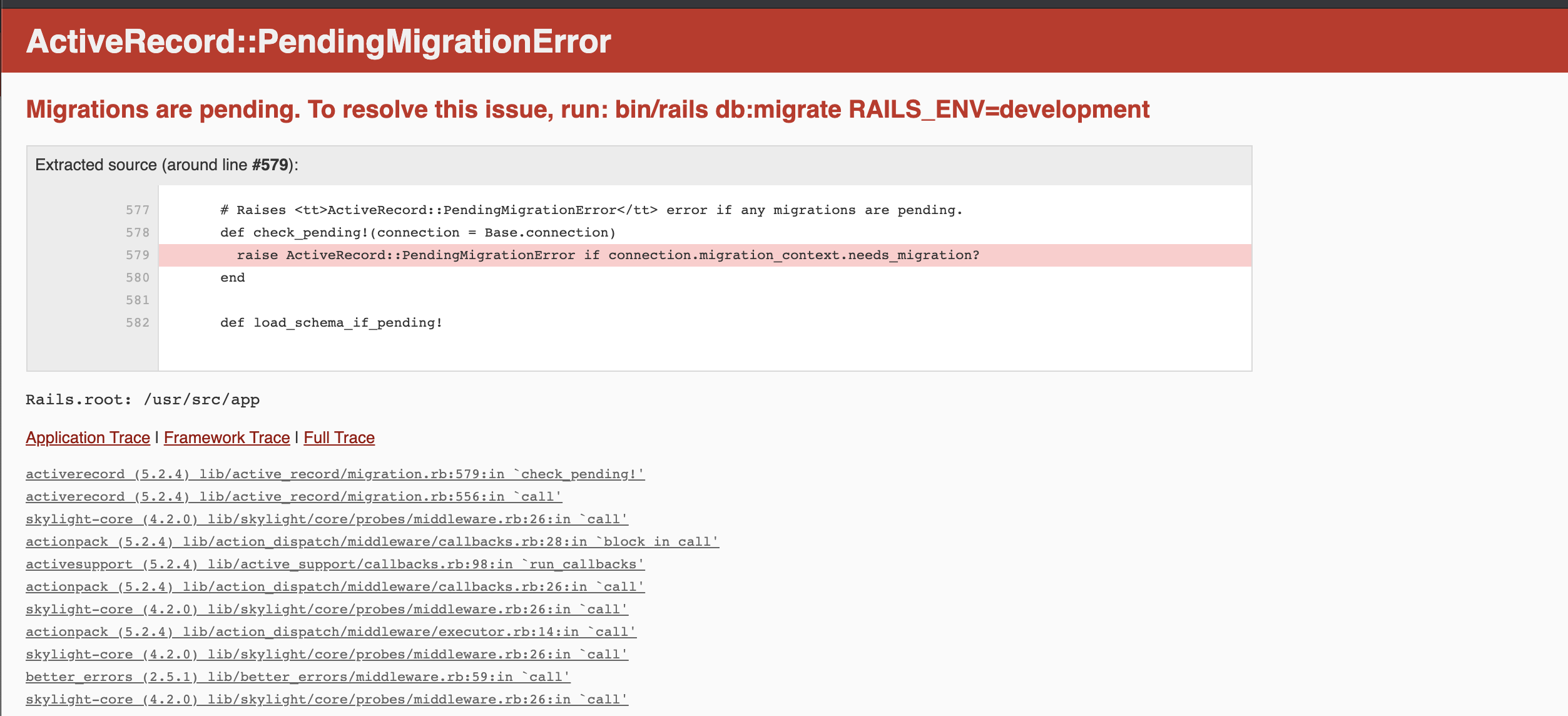 PendingMigrationError during local session · Issue #6778 · forem/forem · GitHub