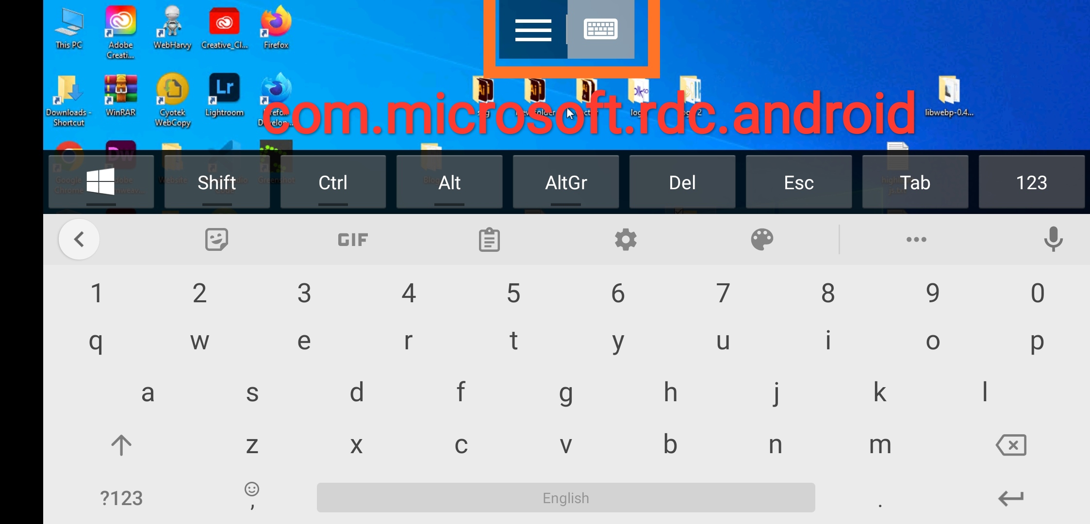 RDP Android Client Keyboard Control Disappearing · Issue #6597 ...