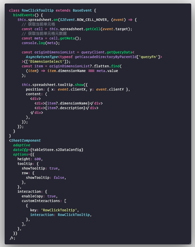 tooltips 自定义用法 · antvis S2 · Discussion #849 · GitHub
